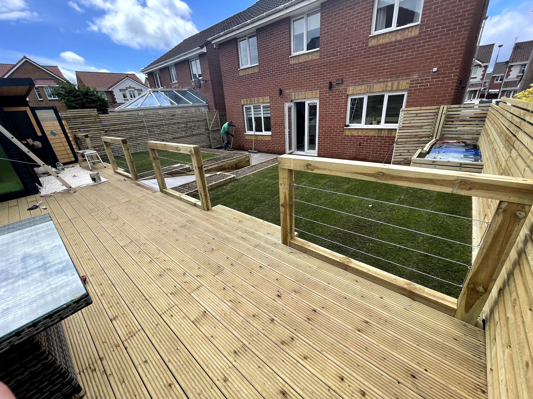 Wood Decking - BEST landscape gardeners Glasgow if you're looking for ...